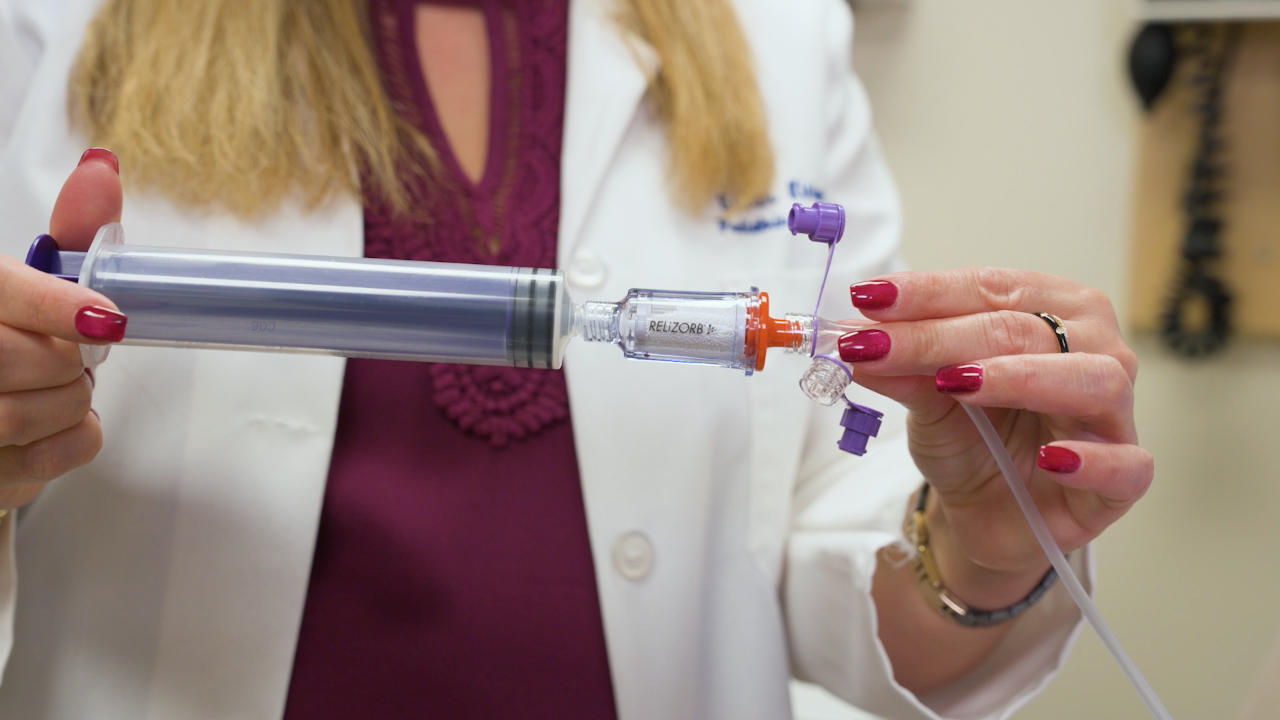 USING RELiZORB® (iMMOBILIZED LIPASE) CARTRIDGE